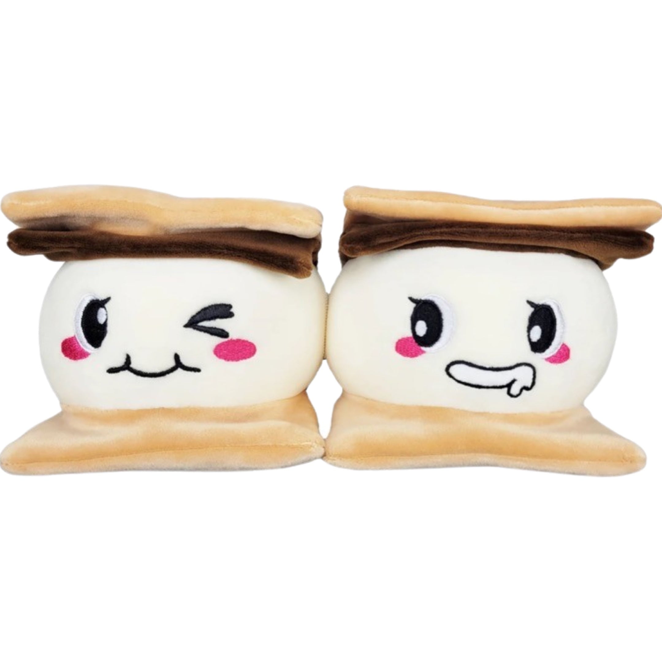 Bewaltz 6" S'mores BFF Plush Set, Plushies Velcro Together, 7373 ...