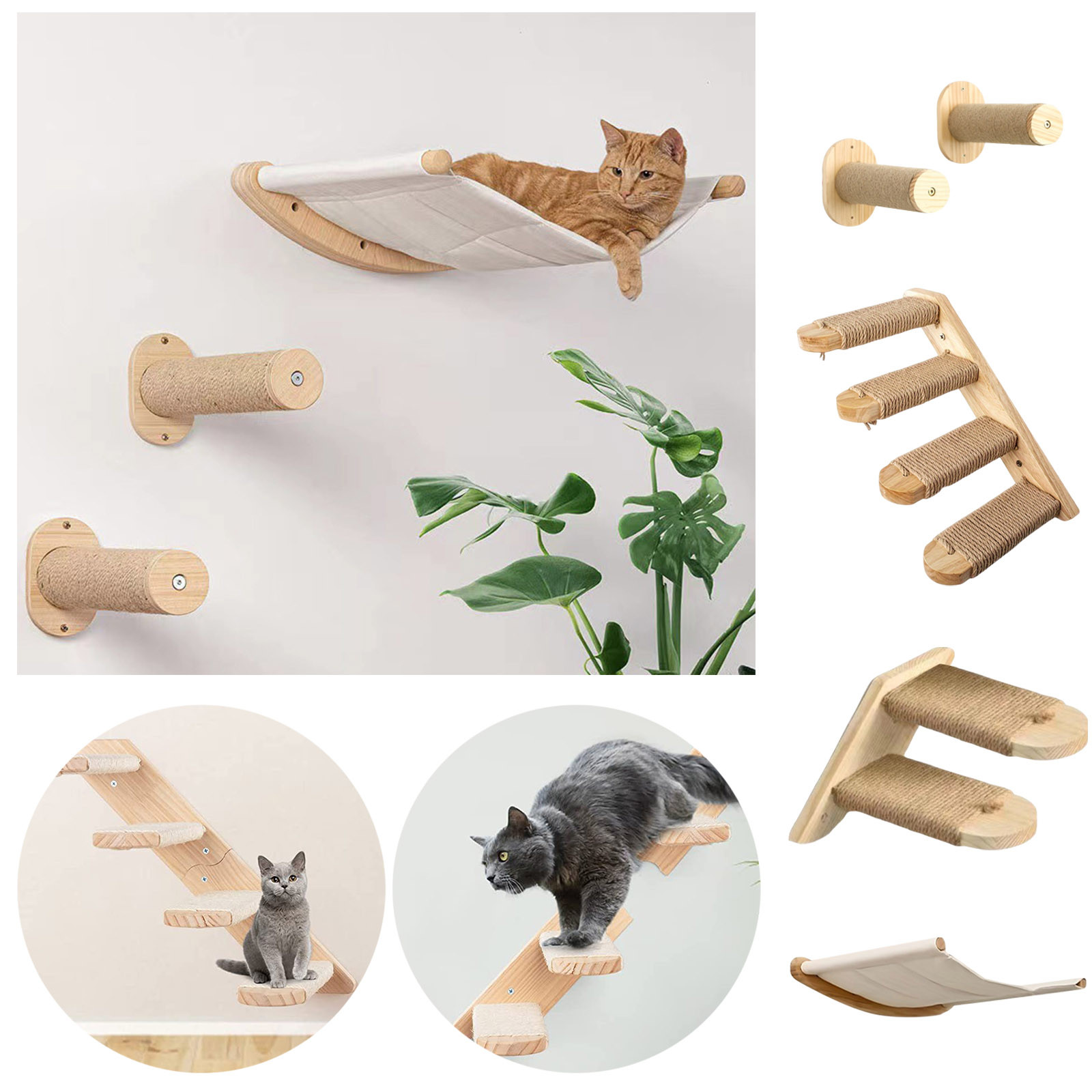 Floating Cat Shelves 150 Lb Capacity JCNART Cat Climbing Shelves ...