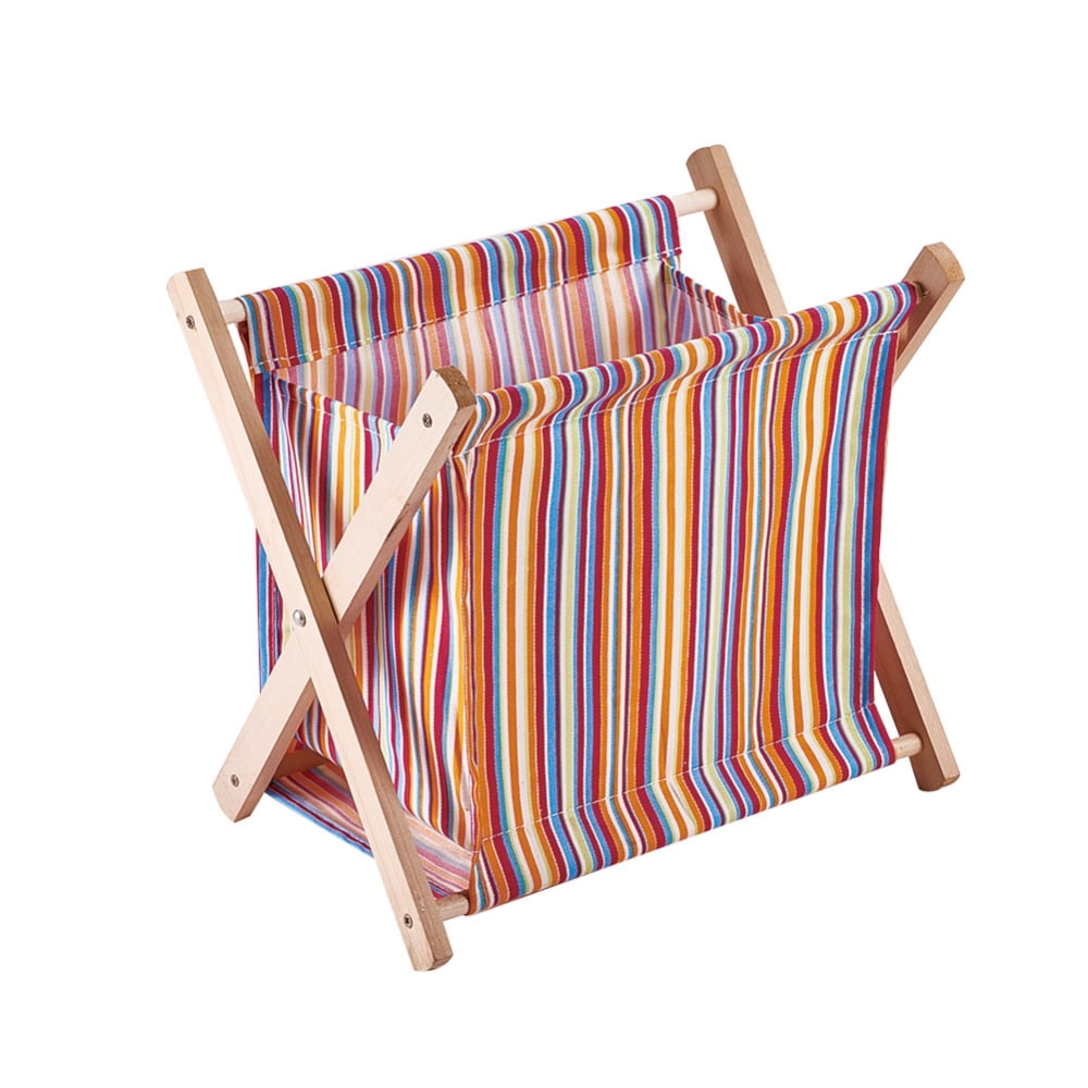 2pc Cloth Folding Basket X-shaped Cloth Basket Colorful 27.8x19x25cm ...