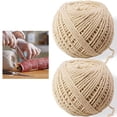 2pc 100% Cotton Cooking Twine, Unbleached Butcher's String, 360 Ft Each ...