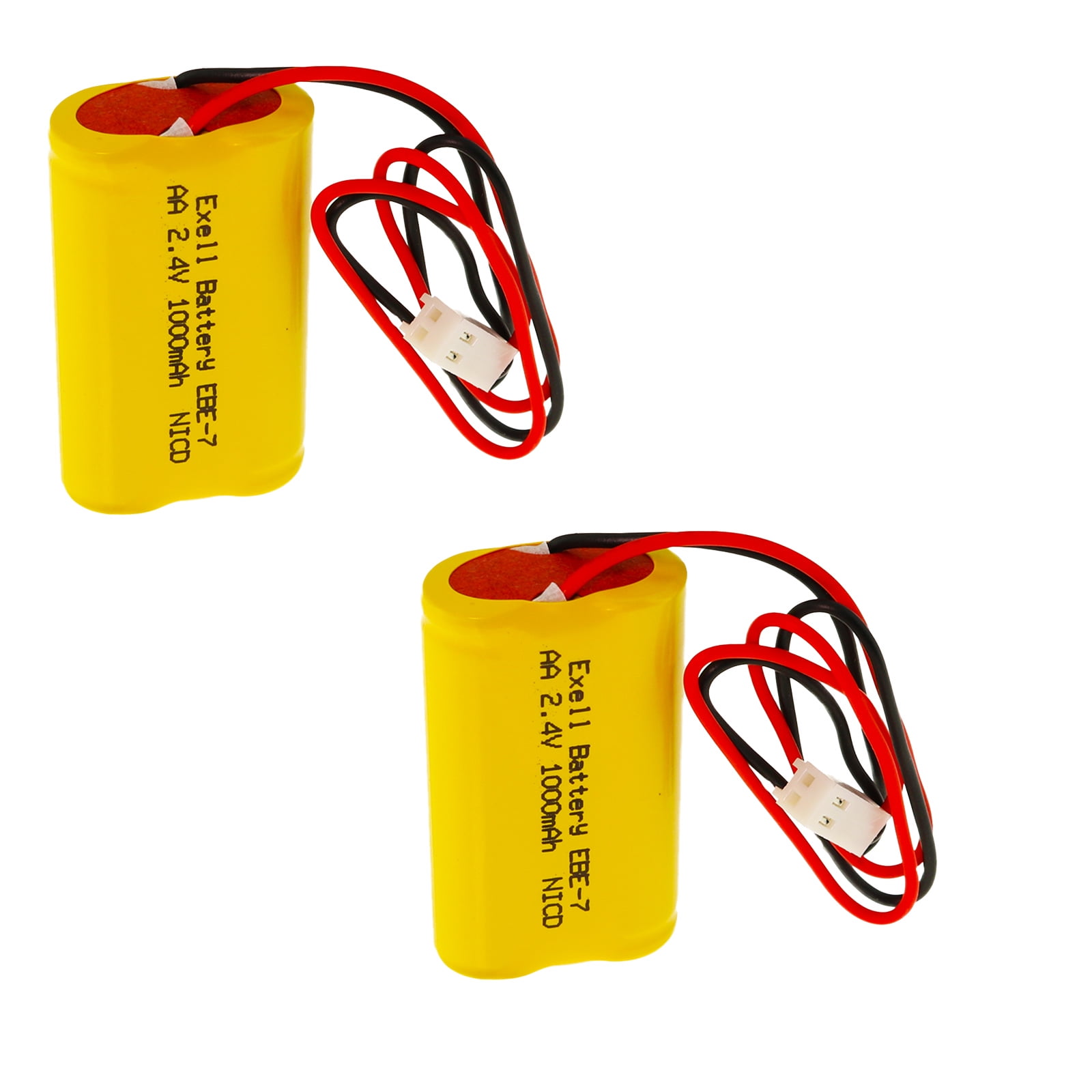 2pc Emergency Lighting Battery Chloride 100-003-A093 100-003-A095 ...