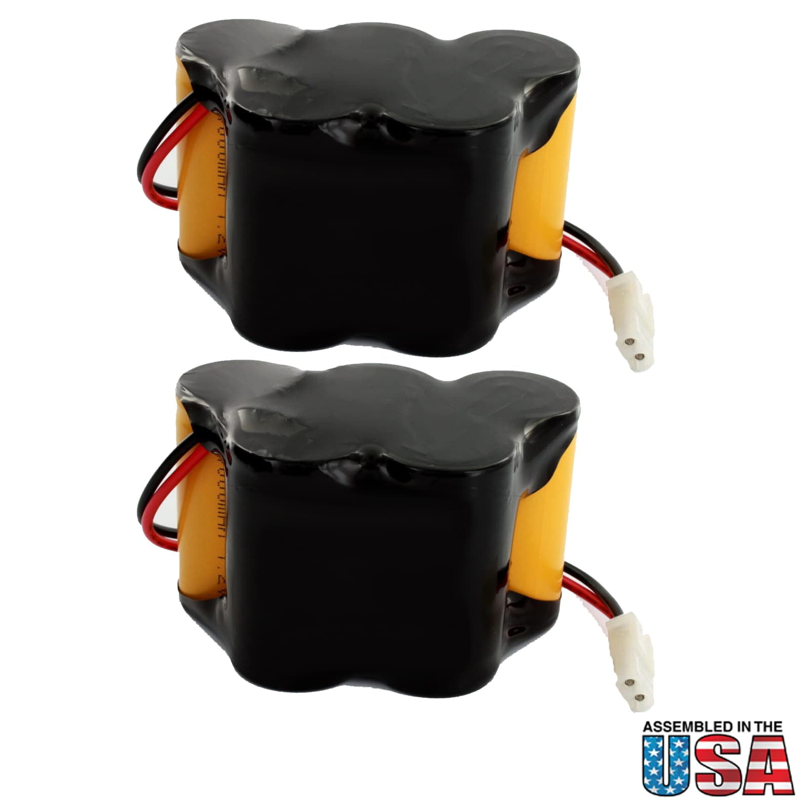 2pc Exit Lighting Battery Chloride 100-003-A045 Emergi-Lite GAL ...