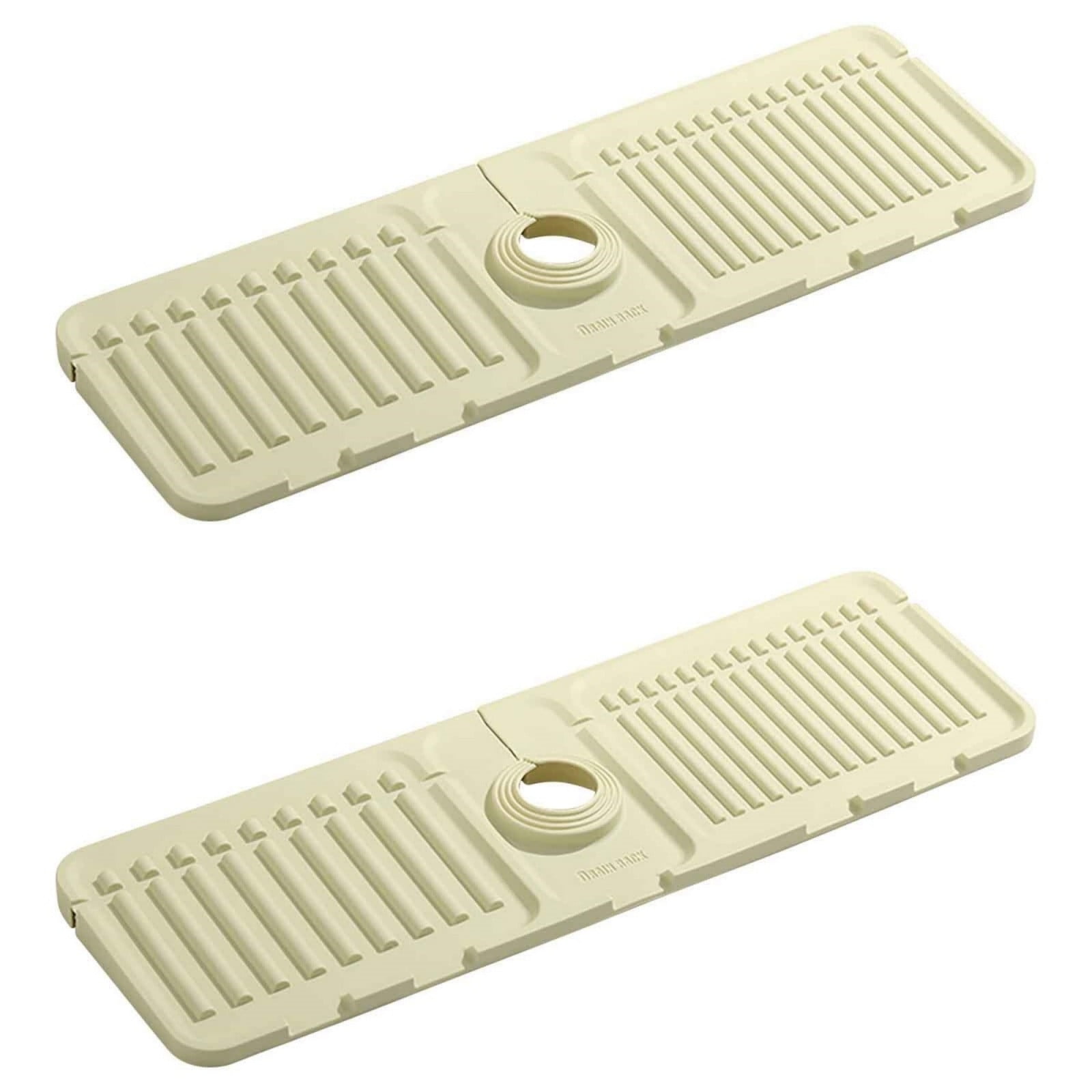 2pc Faucet Flowing Water Cushion Guard, Sink Drying Pad, Modern ...