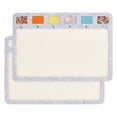 2pc Felt Bead Design Boards Rectangle Silver 21.1x29.5x0.8cm - Walmart.com