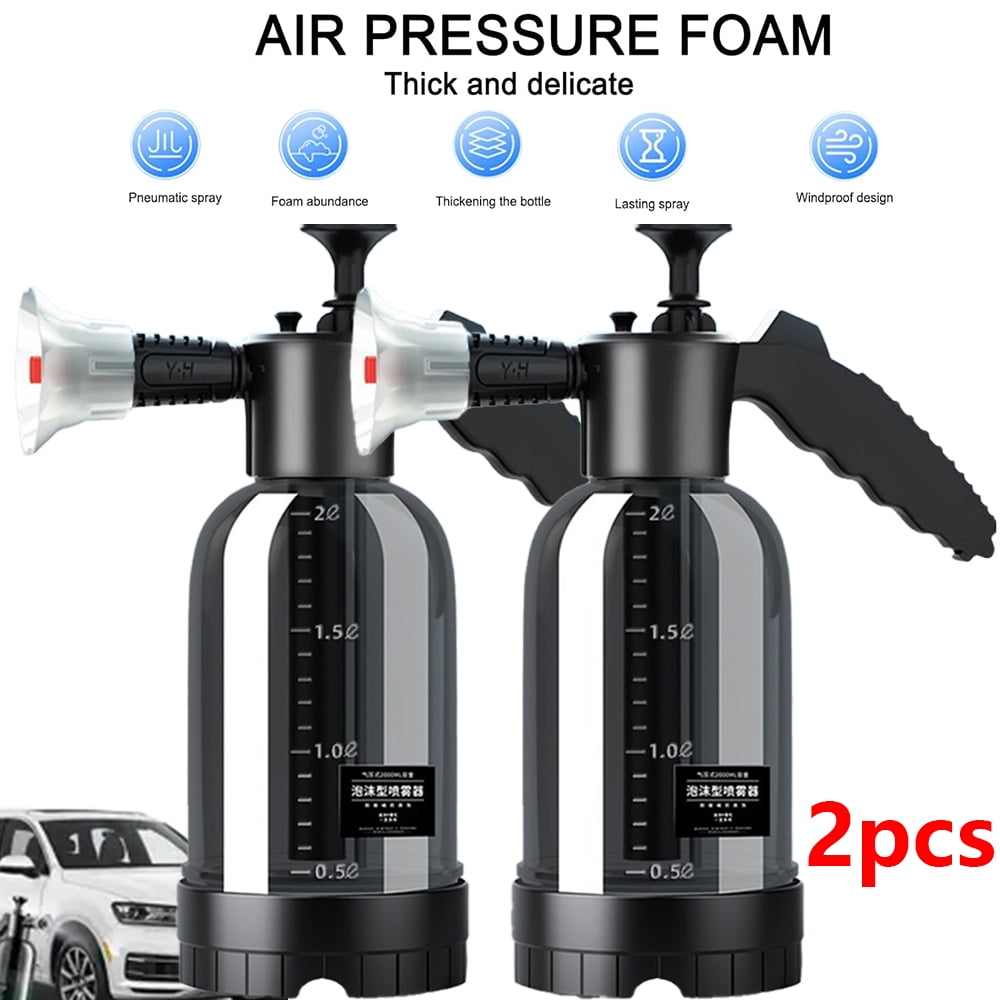 2pc Foam Cannon for Pressure Washer,Car Wash Foam Cannon, Big Mouth ...