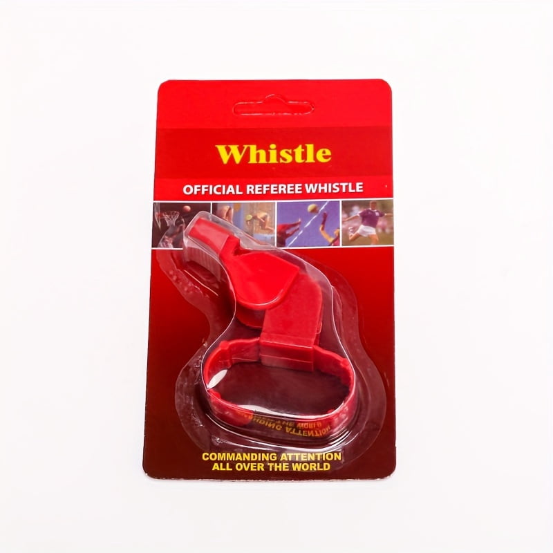 2pc Football Referee Finger Whistle For Competition Sports ...