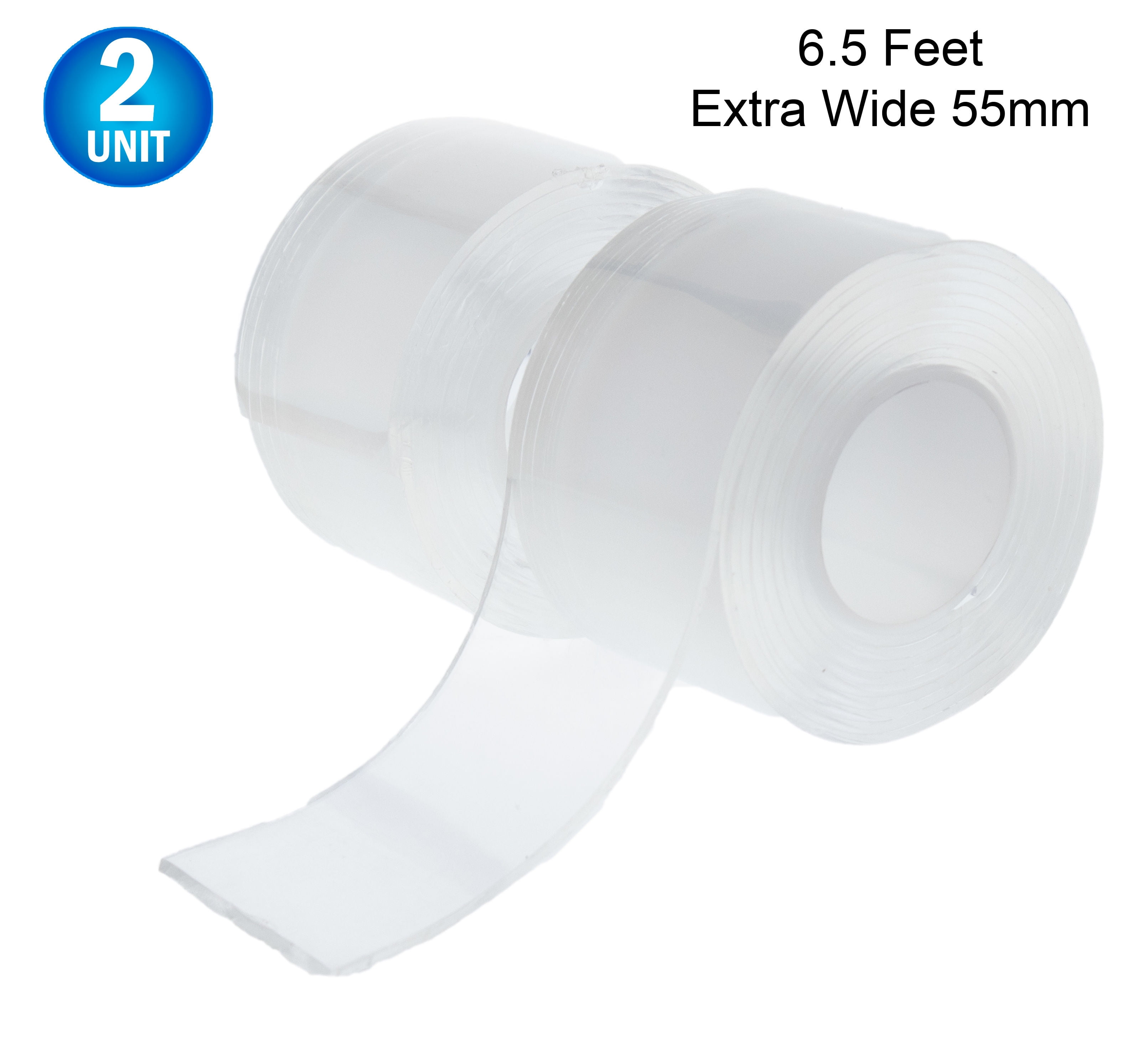 2pc Gel Nano Silicone Extreme Grip Tape Double-sided Reusable Washable ...