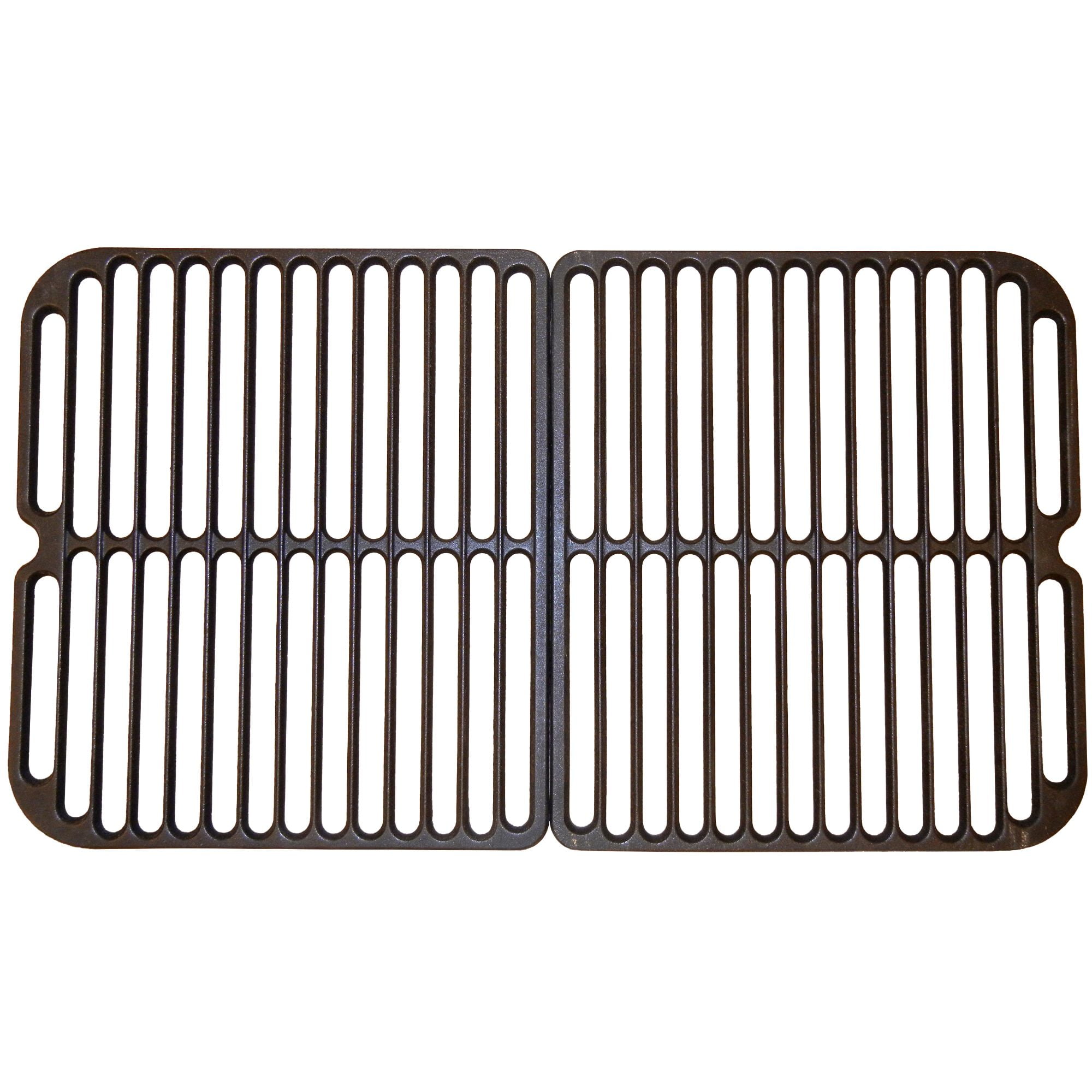 2pc Gloss Cast Iron Cooking Grid for for BBQ Tek Gas Grills 24.25 ...