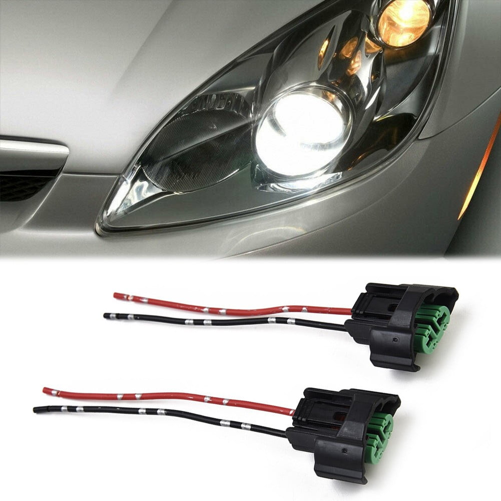 2pc H8 H11 Light Socket Pre-wire Sockets Wiring Adapter For Fog Light ...