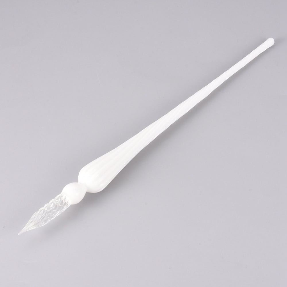 2pc Handmade Glass Dip Pen Calligraphy Signature Pen Business Present ...