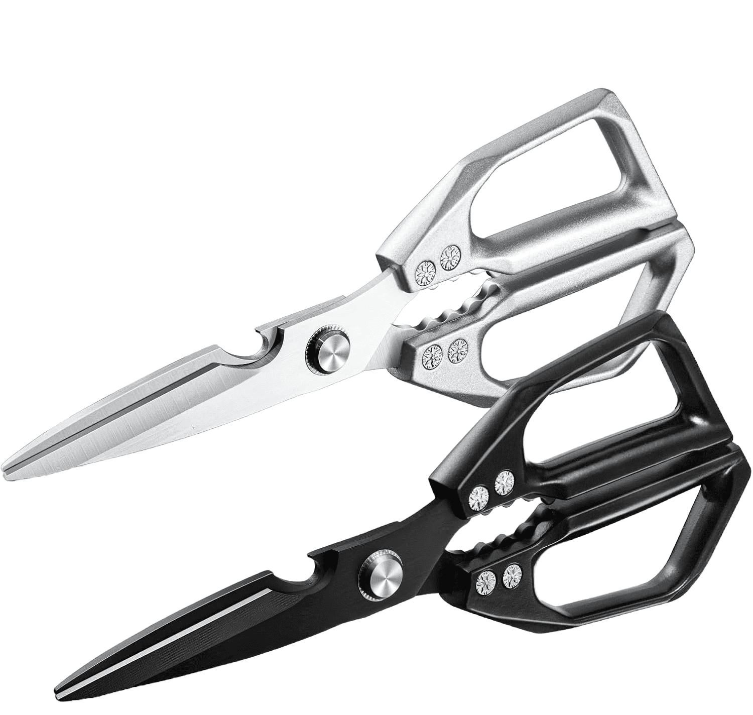 FZENeast Kitchen Shears Heavy Duty Stainless Steel Rust Resistant ...