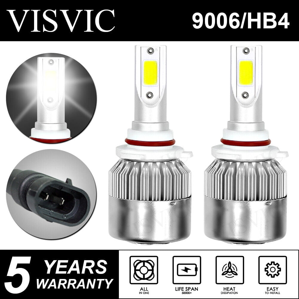 2pc LED Headlight Bulb Conversion Kit For Freightliner Columbia 96-2013 ...