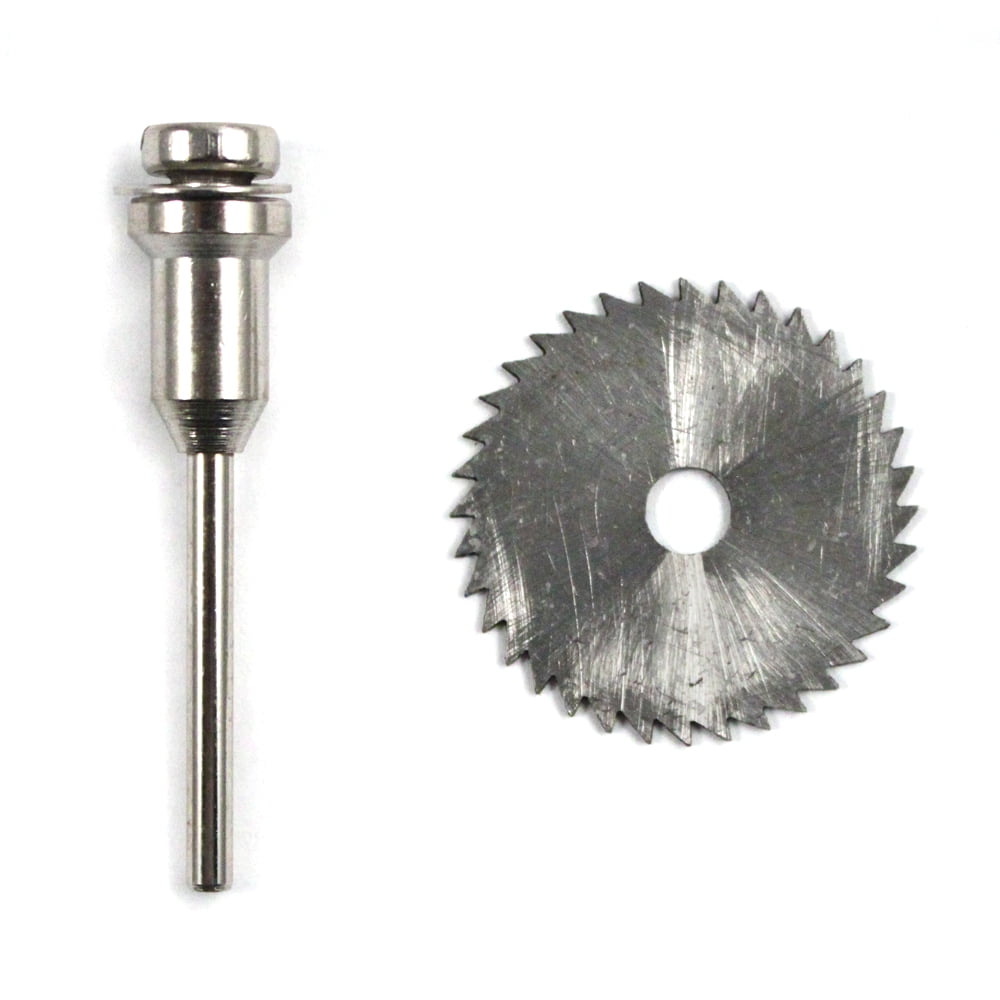 2pc Mini High Speed Steel Saw Blade And Mandrel 1/4 Inch Arbor Size ...