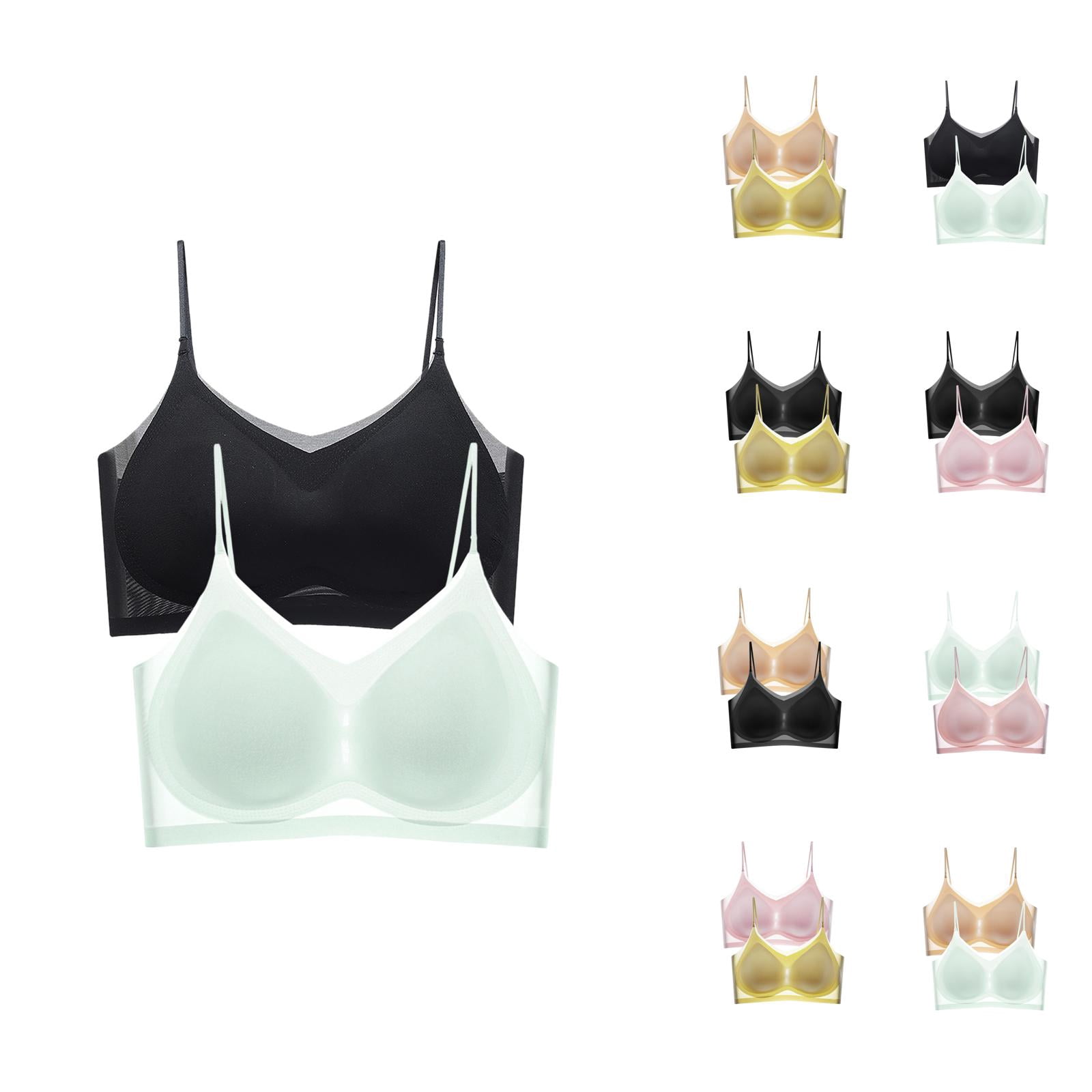 2pc Minimizer Bras for Women Thin Ice Silk Full Coverage Push Up ...