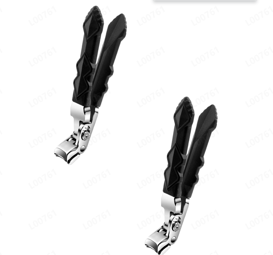 2pc Outfany Nail Clippers,Toenail Clippers, Large Wide Jaw Opening ...