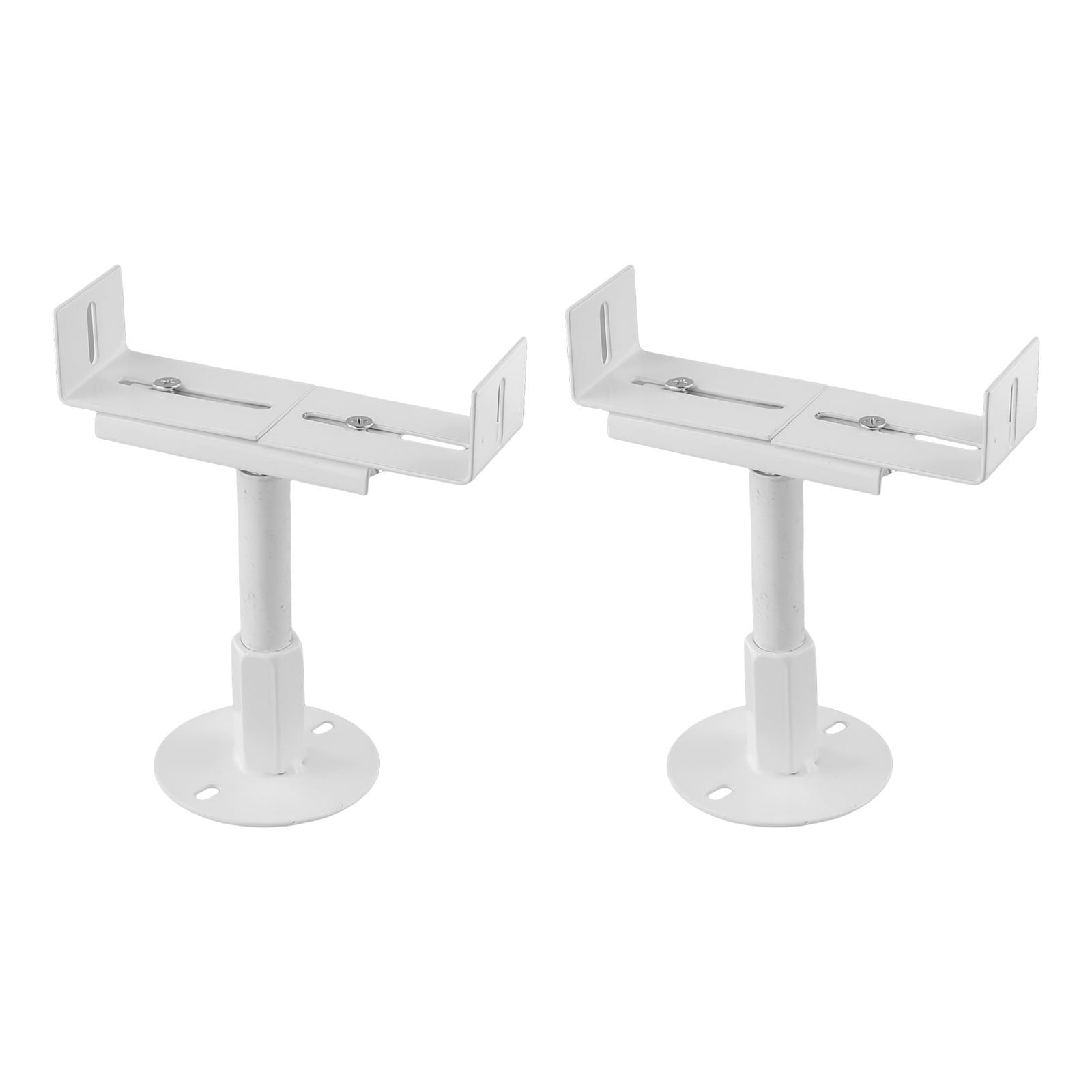 2Pc Radiator Bracket Aluminum Floor Bracket Adjustable Bracket Height ...