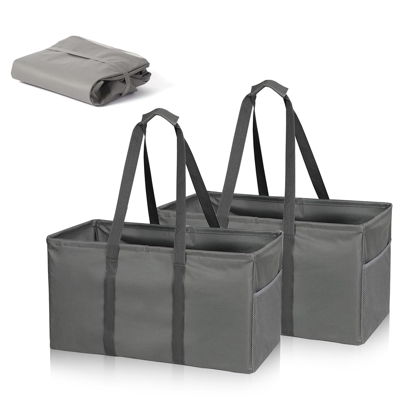 2pc Reusable Grocery Bags, Utility Tote Bag, Large Utility Tote Bag ...