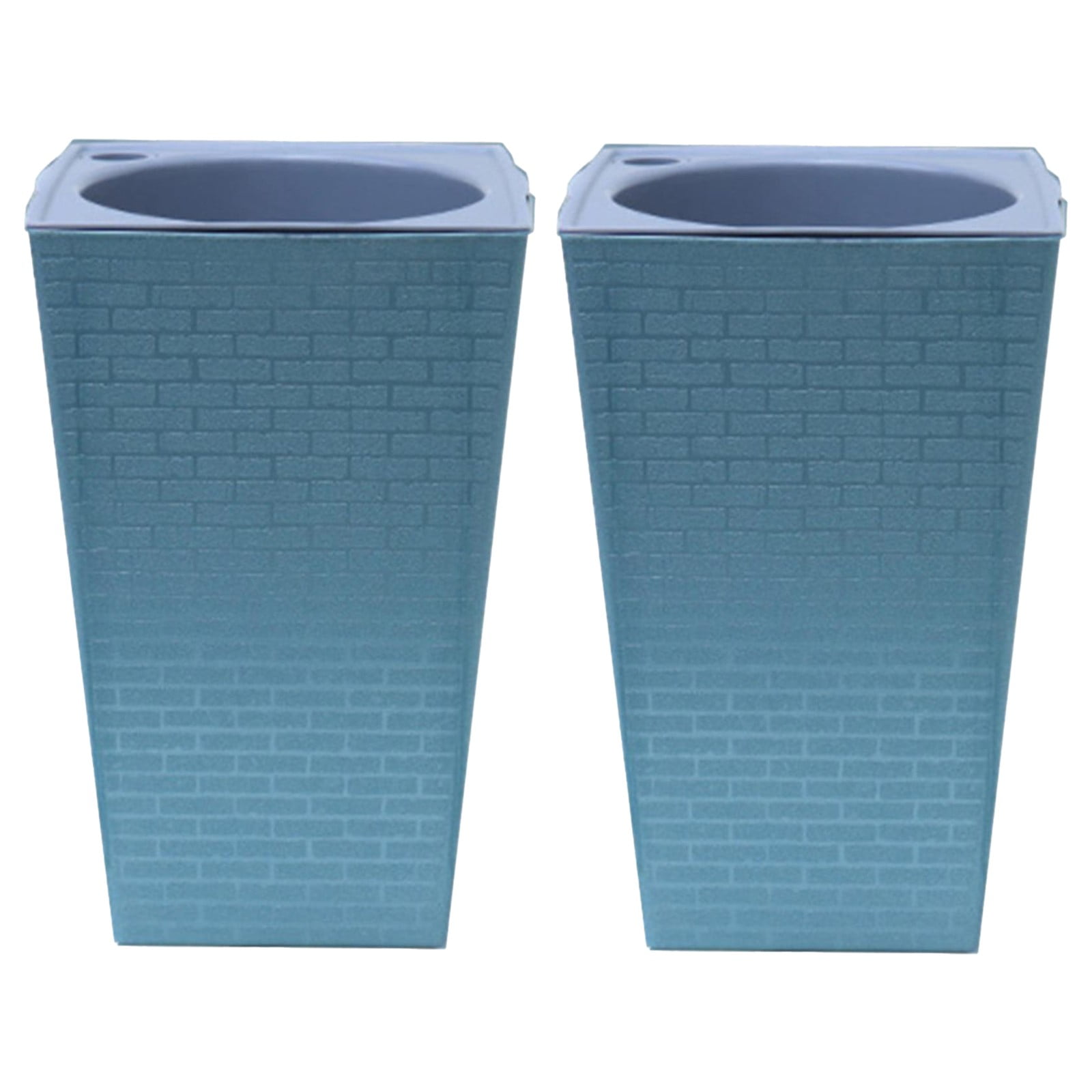 2pc Self Watering Planters Planter for Indoor Plants White Self ...