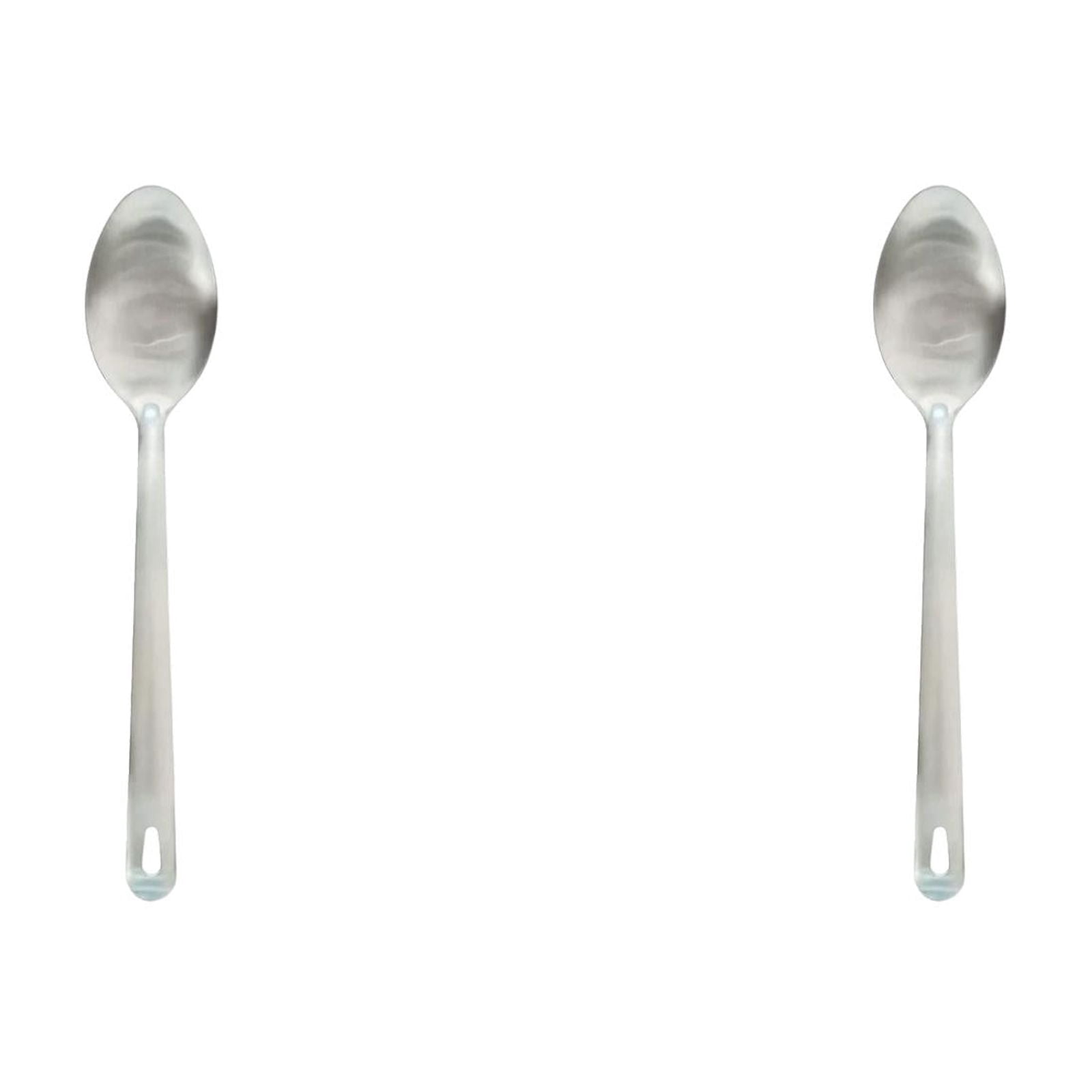 2pc Serving Spoon Steel Spoon Cooking Spoon For Mixing Ingredients ...