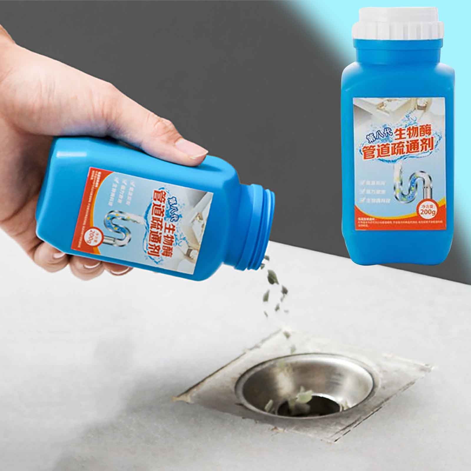 2pc Sink Sewer Hair Dredging Agent, Hair Impurity Solution, Biological ...