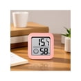 2pc Smiling Face Indoor Thermometer Hygrometer Digital Room Temperature ...