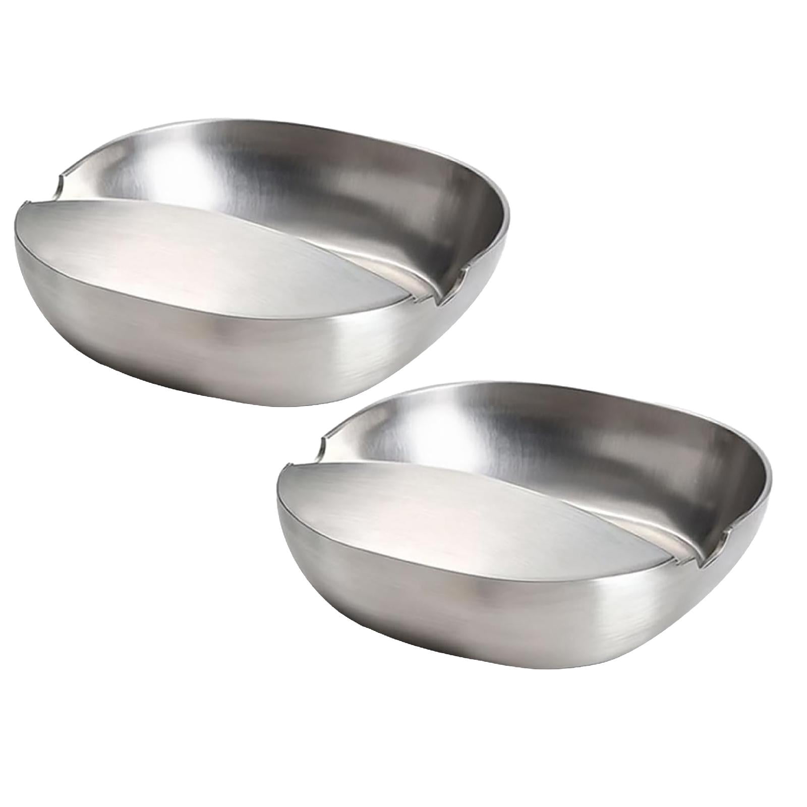 2pc Spoon Rest Basdi Stainless Spoon Rest with Stable Base ...