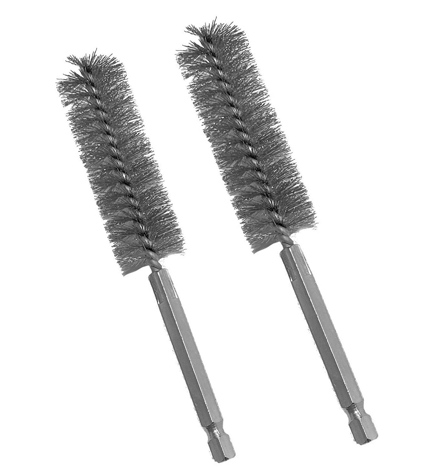 2pc Stainless Steel 5/8" Wire Brush for Power Drill Impact Driver ...