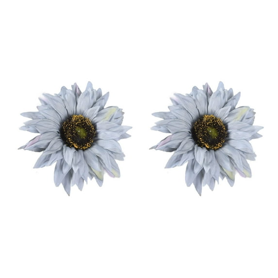 2pc Sunflowers Design Curtain Fasteners Easy To Install Drapery ...