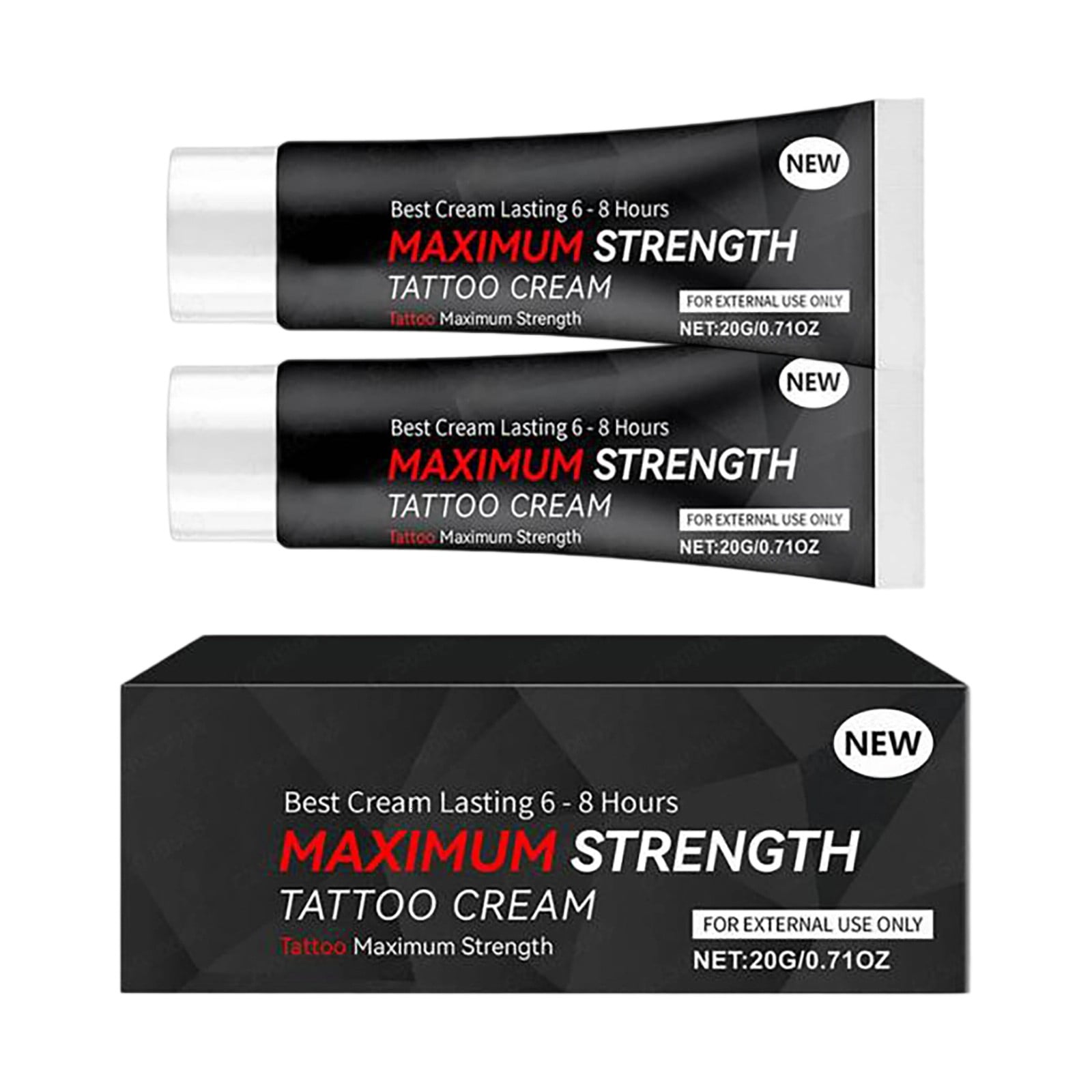 2pc Tattoo Aftercare Soothing Gel, Tattoo Gel for Repair & Soothe Skin ...