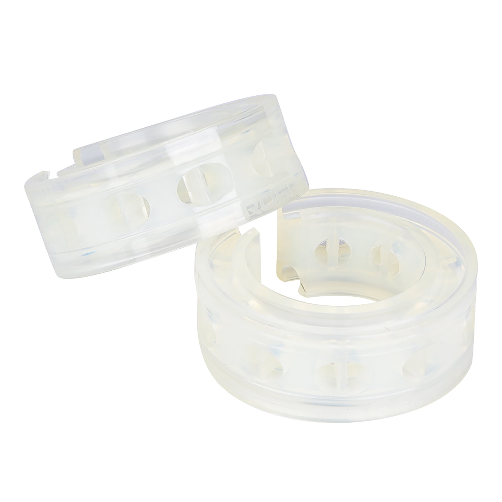 2pc Transparent Car Shock Absorber Buffer Spring Bumper Cushion Type D ...