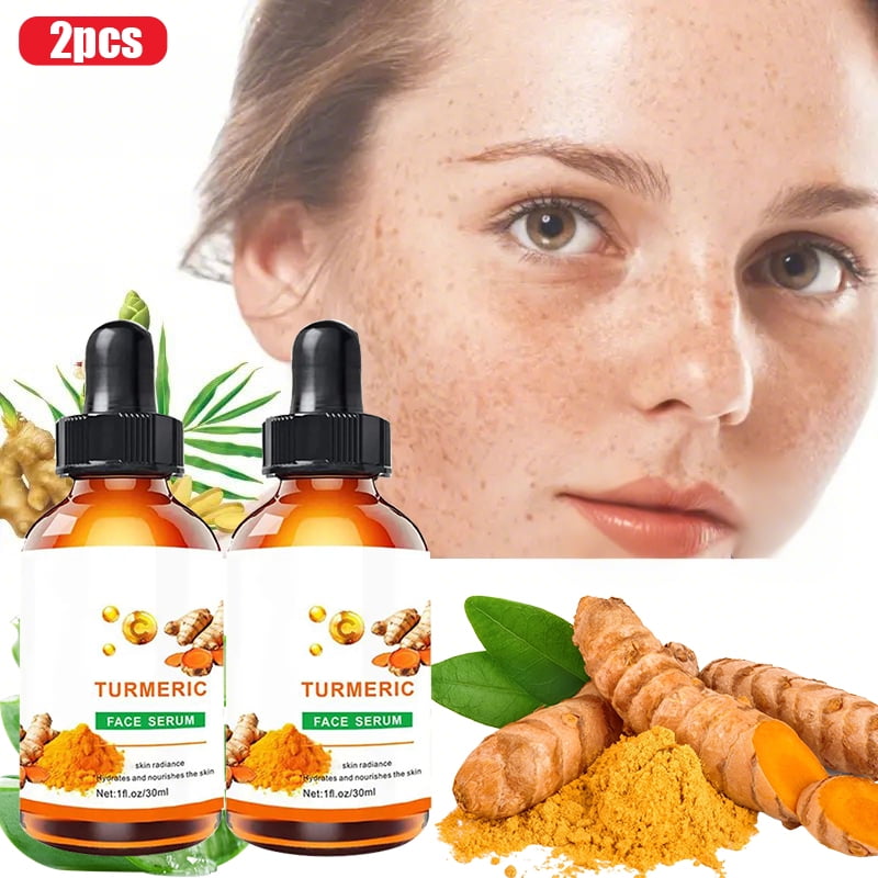 2pc Turmeric facial moisturizer that deeply nourishes and firms the ...