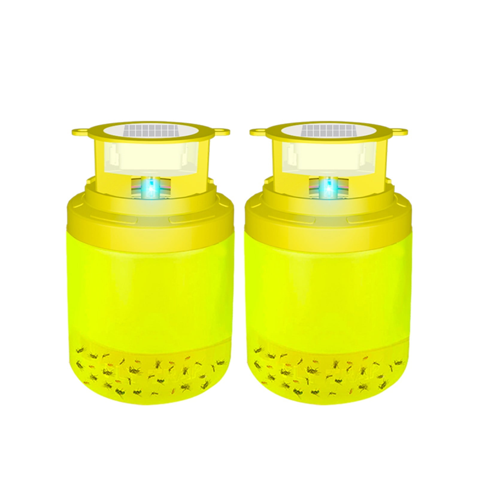 2pc Wasp Traps Outdoor Hanging, Solar Bee Trap , 2025 Upgrade Wasp ...