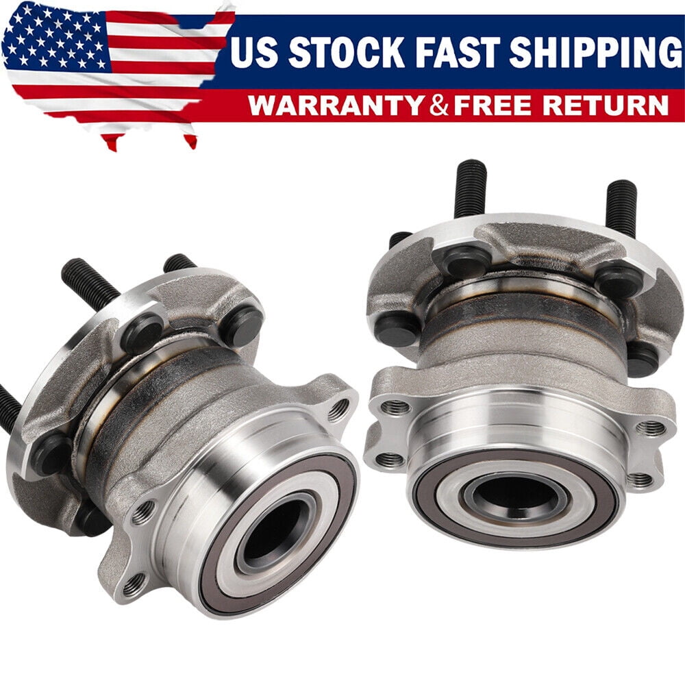 2pc Wheel Hub Bearings Rear LH & RH AWD Fit Subaru Crosstrek Impreza ...