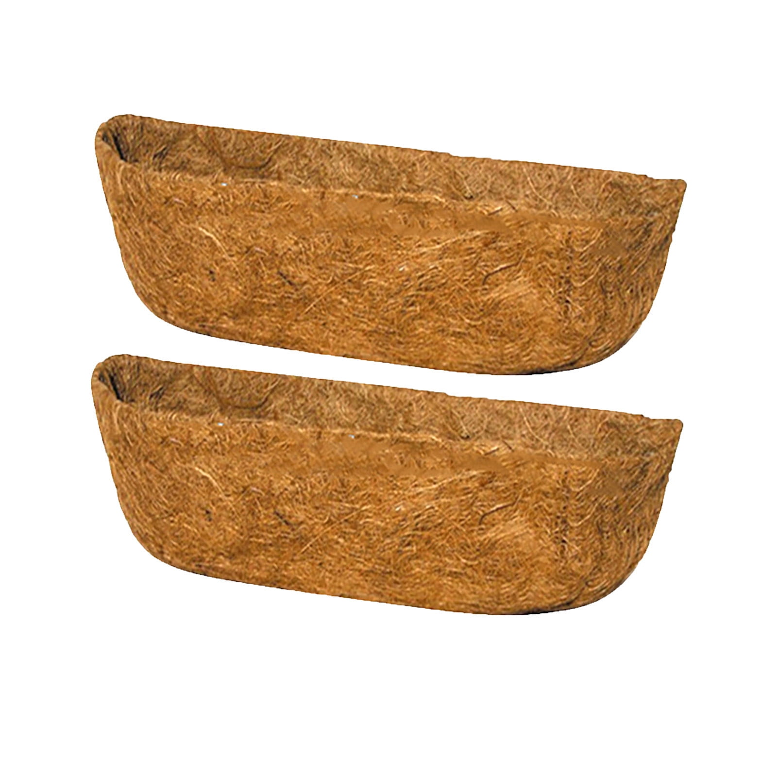 2pc Window Box Railing Planters with Coco Liner,Metal Wall-Mounted ...
