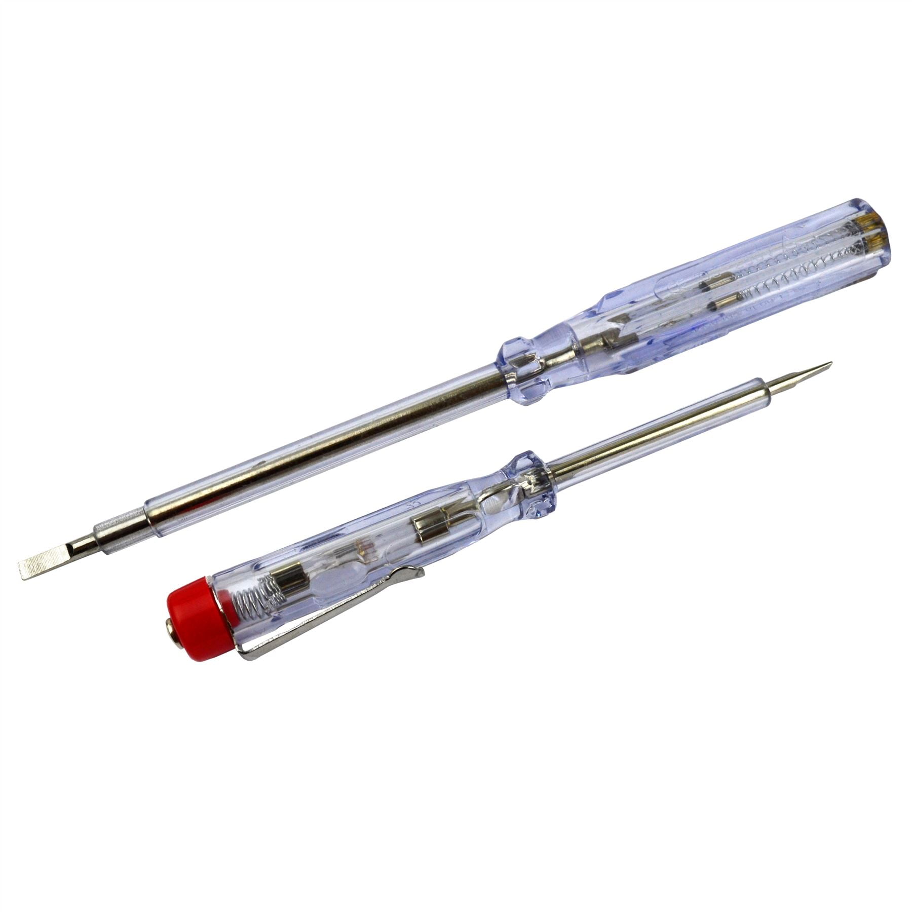 2pc mains electrical tester insulated screwdriver voltage 100V - 250V ...