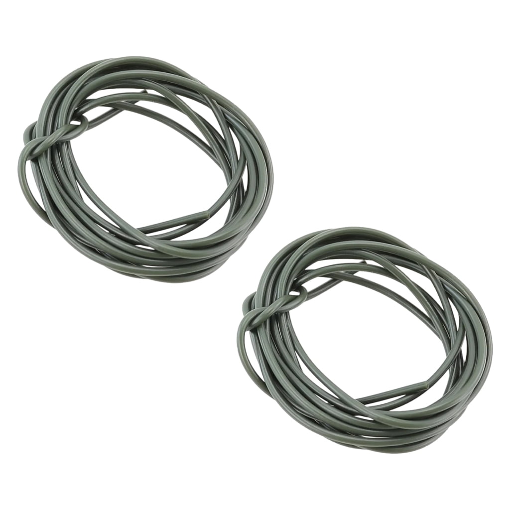 2pcs 0.5mm/0.8mm Anti Tangles Rig Tubing Fishing Hook Silicone Tube Rig ...