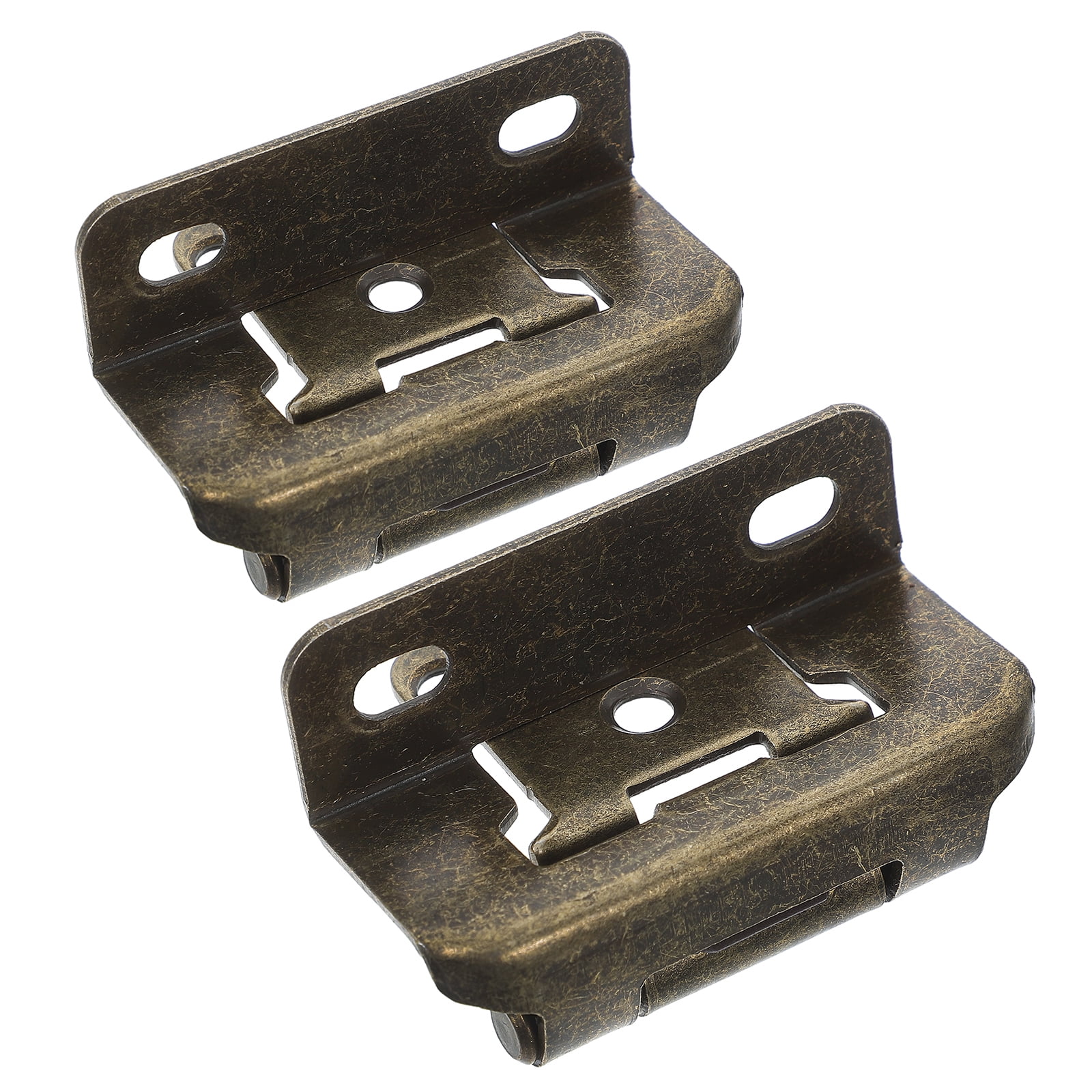 FRCOLOR 2pcs 1/2 Inch Self Closing Hidden Hinge Rv Hinges Semi Wrap ...