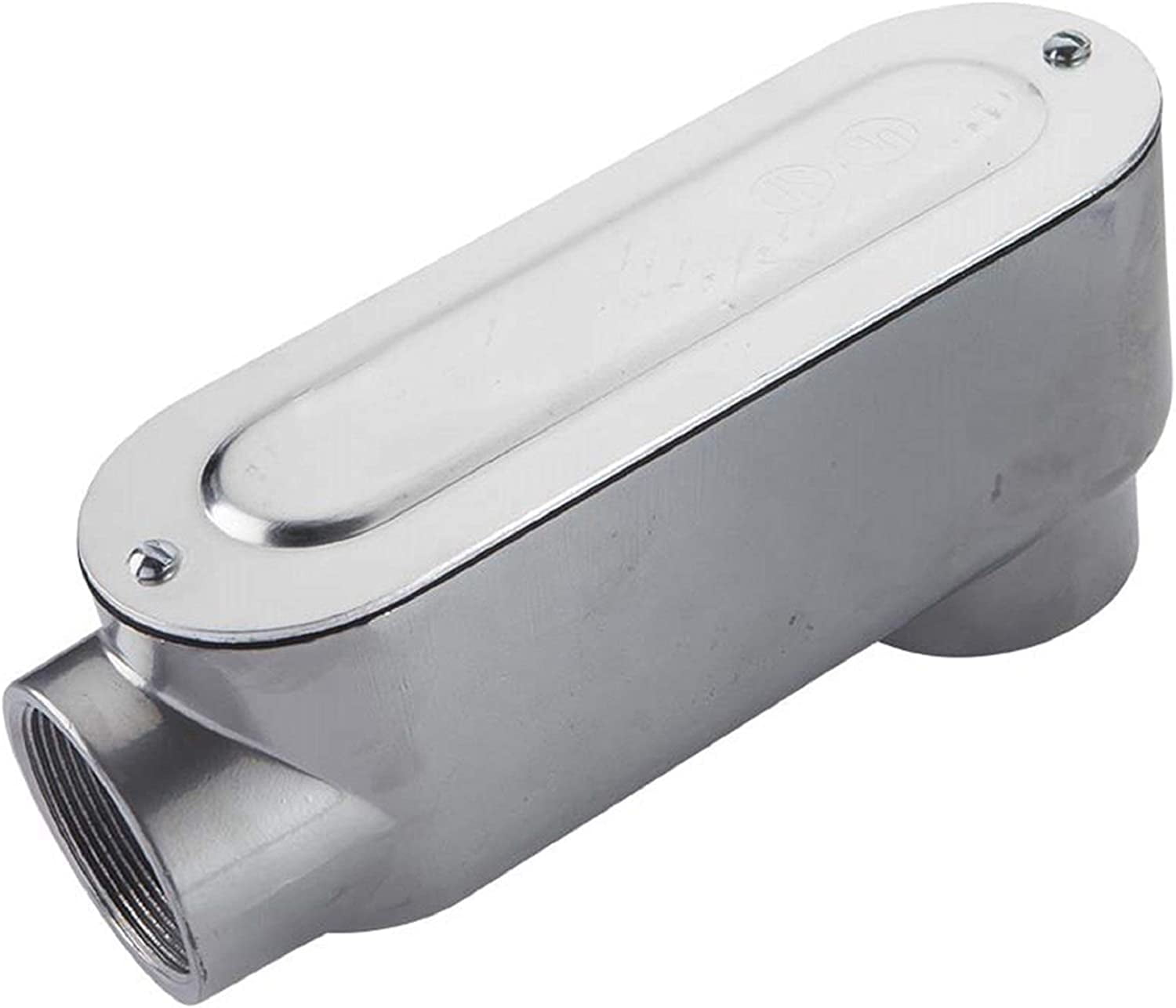 2pcs 1/2 in. Rigid Type-LB Threaded Aluminum Conduit Body 58605 1 per ...