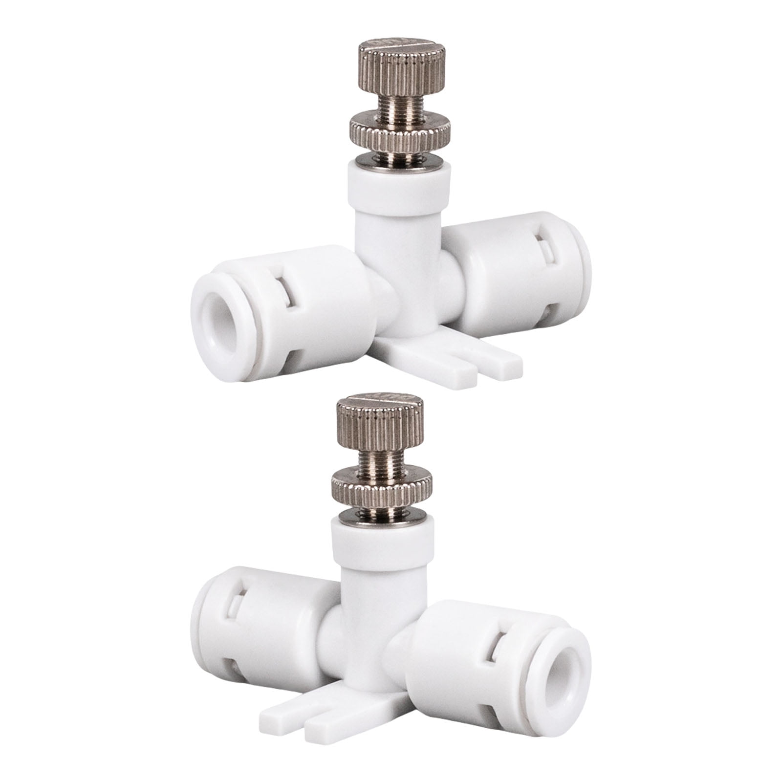 2pcs 1/4 Inch Hose Reverse Osmosis Waterflow Control Valves Easy ...