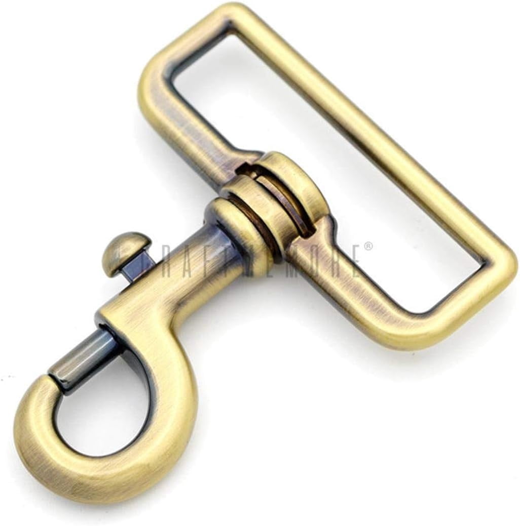 2pcs 1.5 Inches Swivel Slide Bolt Snap Hook Lobster Clasp Purse Making ...