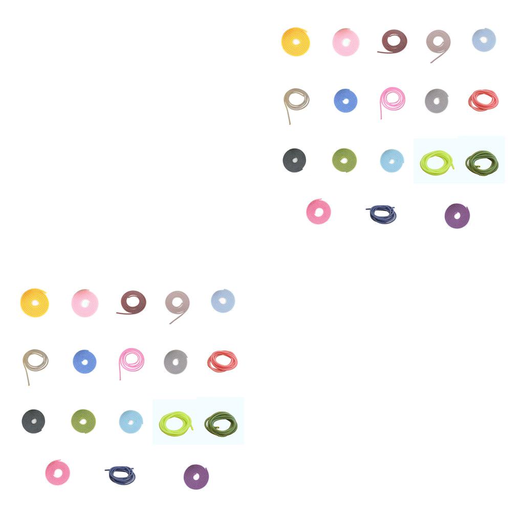 2pcs 1.5 Meter 3 Color Phone Table Charging Cable Protector TPU Data ...