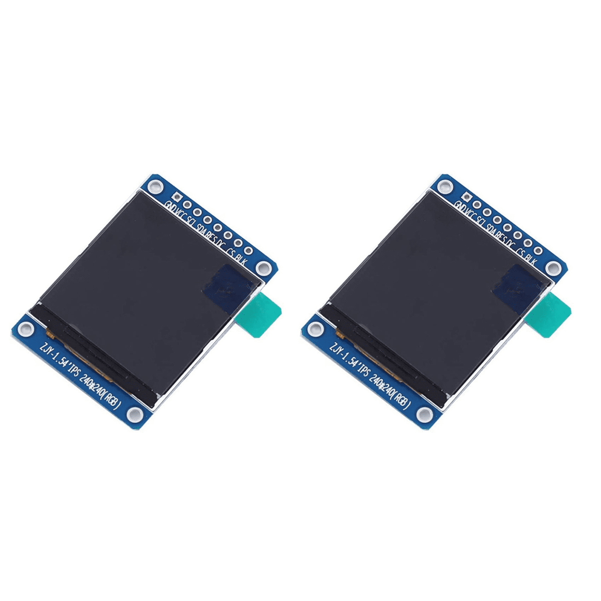 2pcs 1.54 Inch 240X240 Resolution IPS HD LCD Monitor 1.54 Inch SPI ...