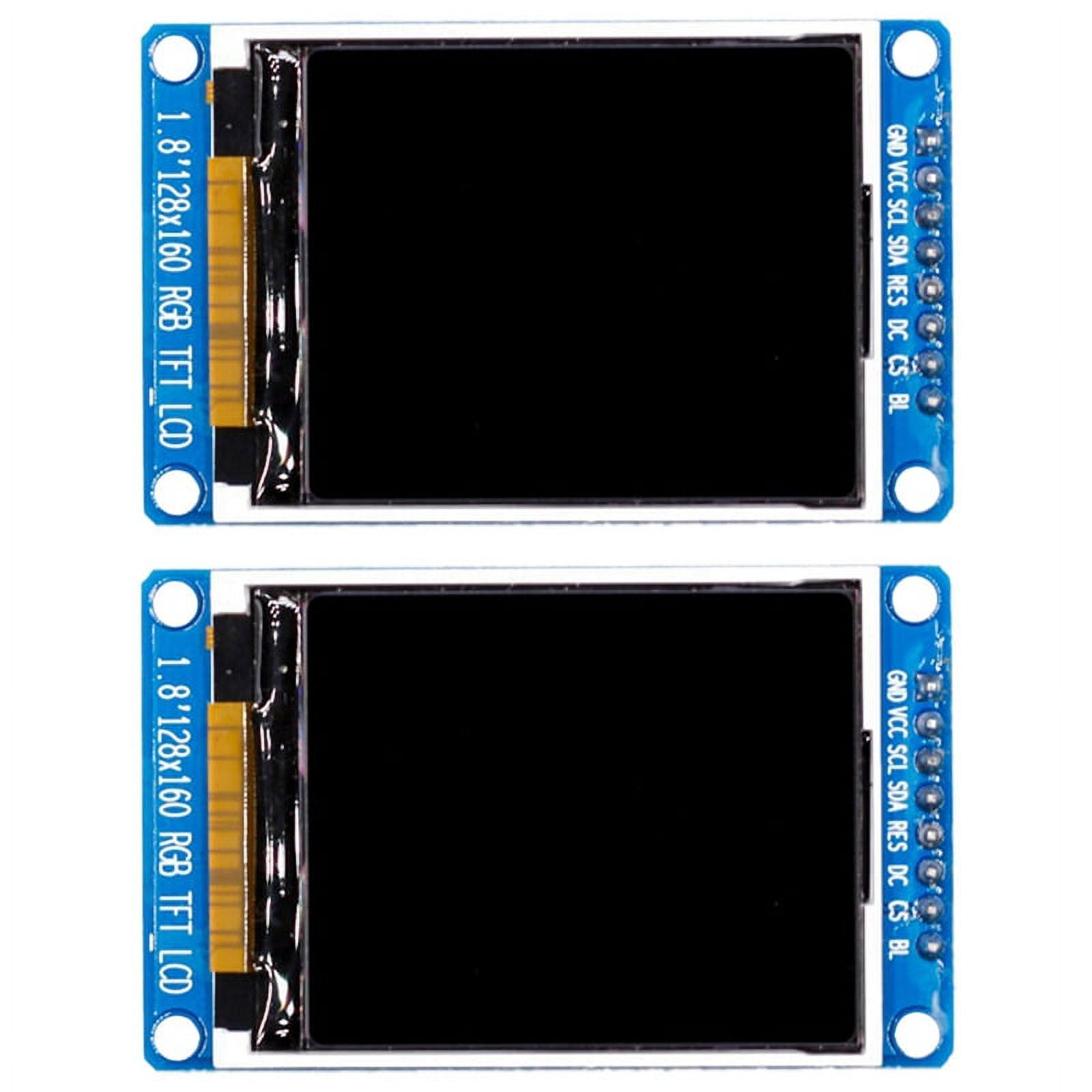 2pcs 1.8 Inch LCD Display Module Full Color 128X160 RGB SPI TFT LCD ...