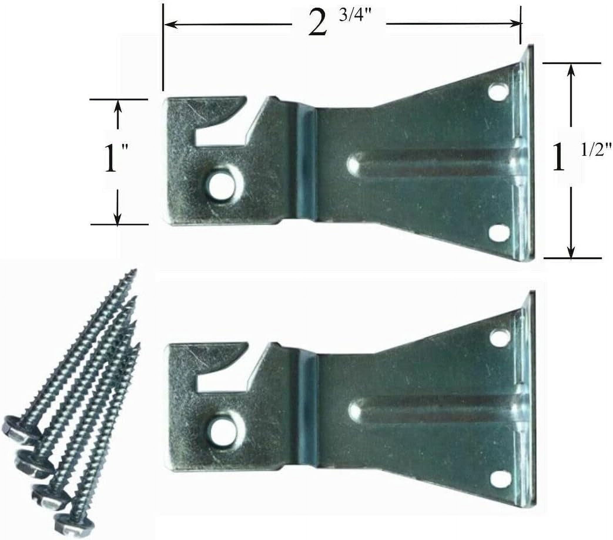 2pcs 1 Pair Window Shade Heavy Duty 2 1/2" Universal Mount Extension ...