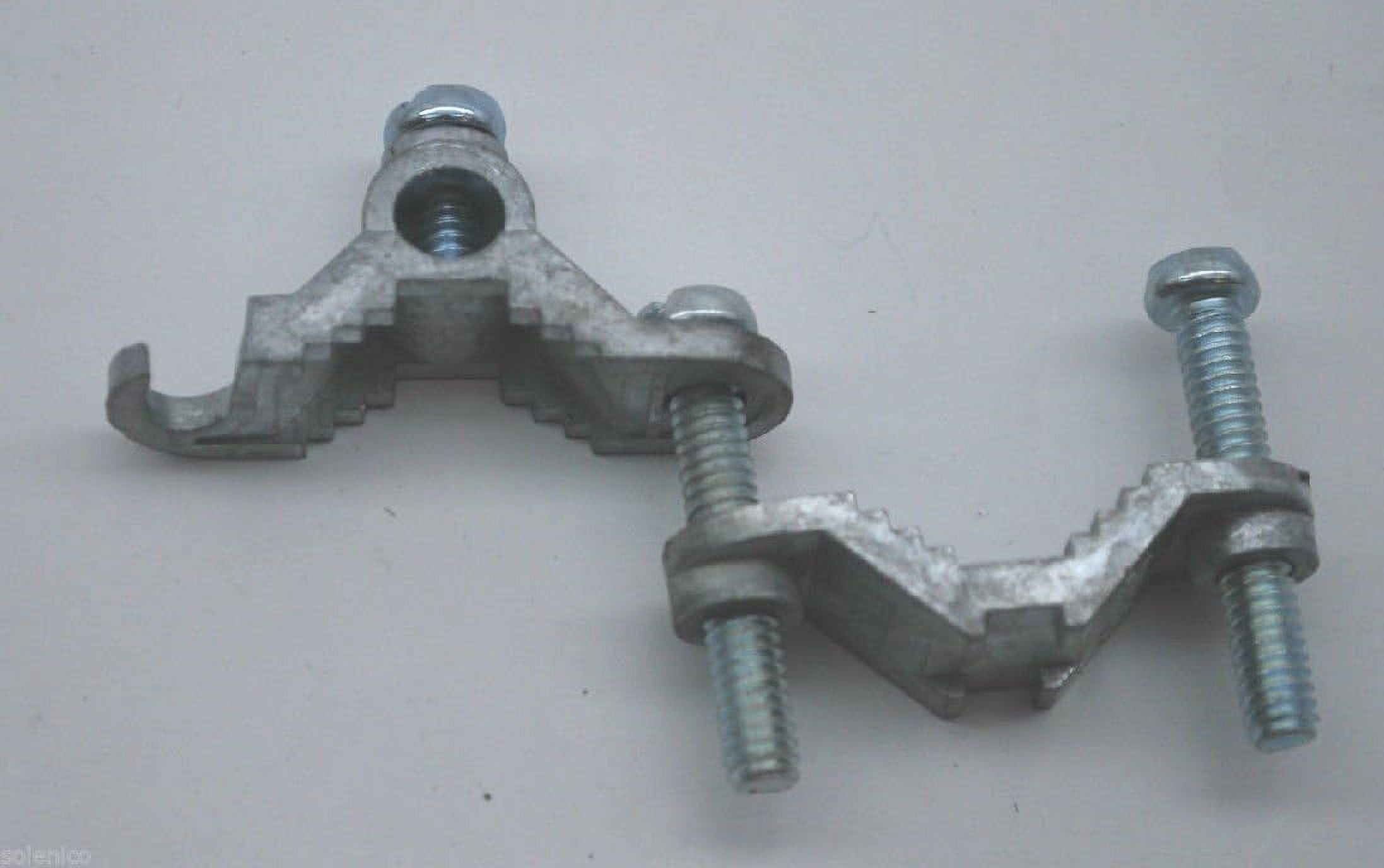 2pcs 10 Cold Water Pipe CLAMP PVAGC1UL Messenger Ground CATV Satellite ...