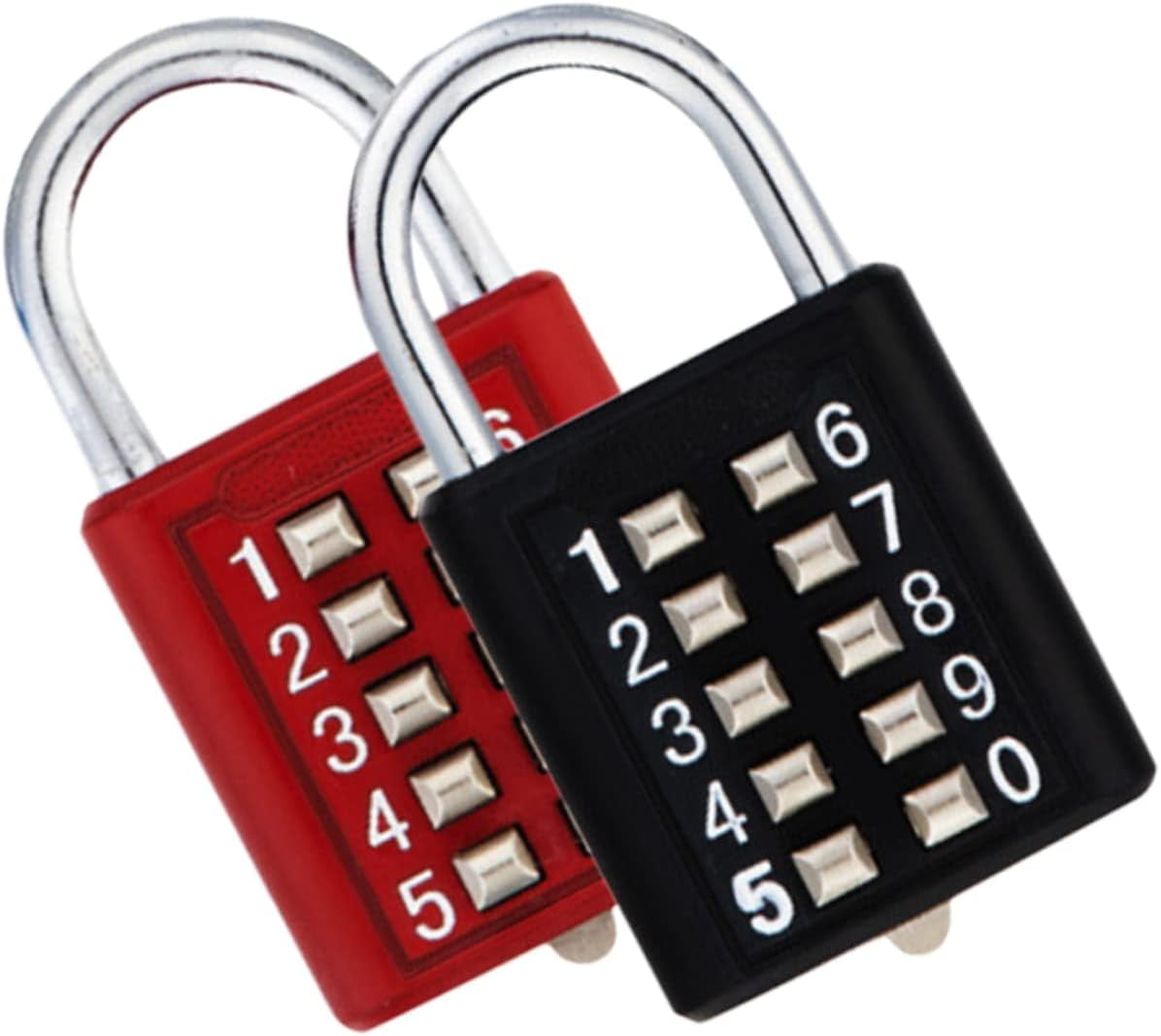 2pcs 10 Combination Lock for The Blind Combination Lock for Gate ...