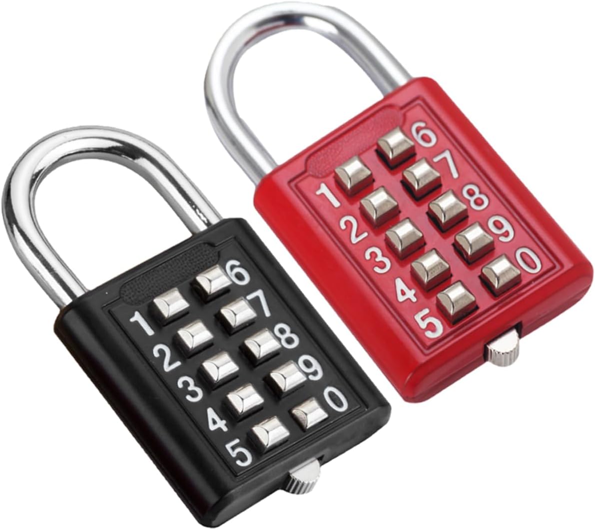 2pcs 10 Combination Lock for The Blind Outdoor Combination Lock ...