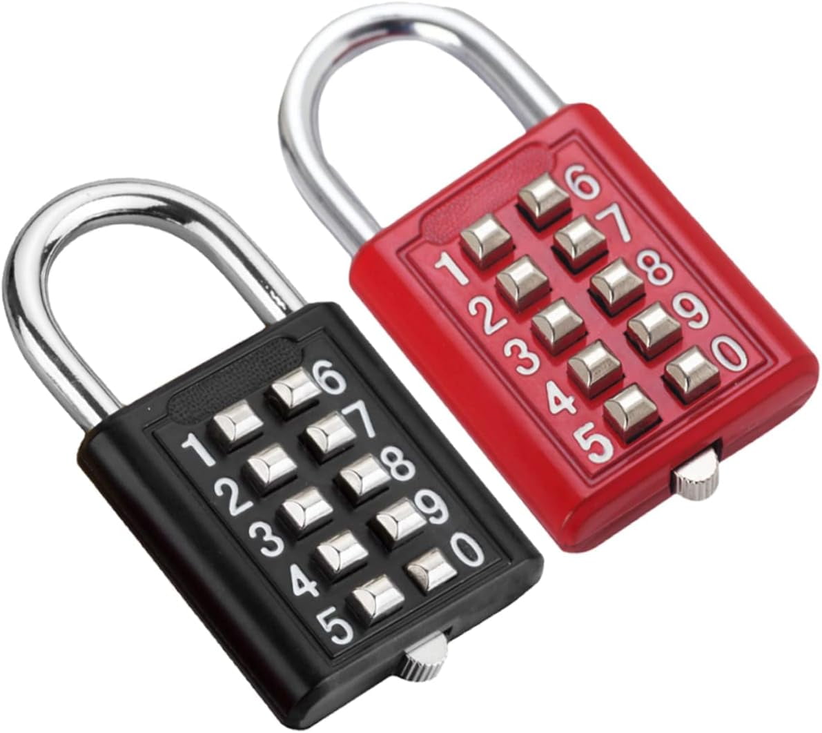 2pcs 10 Digital Lock Cupboard Outdoor Combination Lock Combination ...