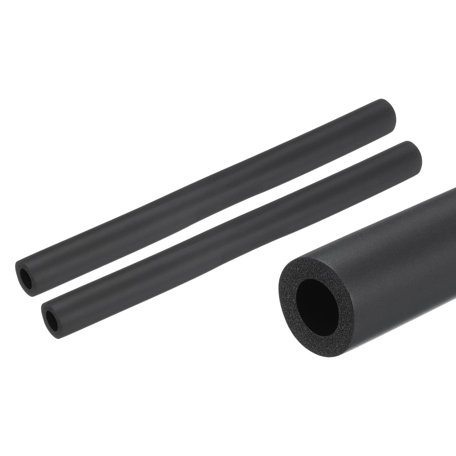 2pcs 10" Pipe Insulation Tube 1/2 Inch(12mm) ID 7/8 Inch(22mm) OD Foam ...