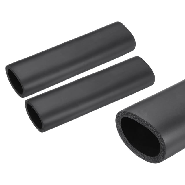 2pcs 10" Pipe Insulation Tube 2 Inch(50mm) ID 2 1/2 Inch(64mm) OD Foam ...